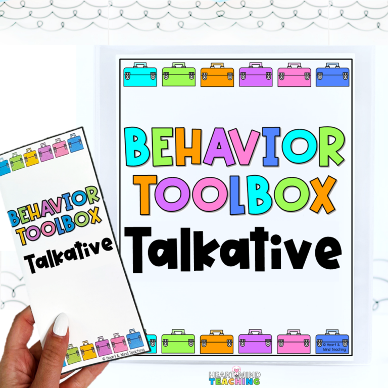 Behavior Intervention Toolbox: TALKATIVE - Heart and Mind Teaching