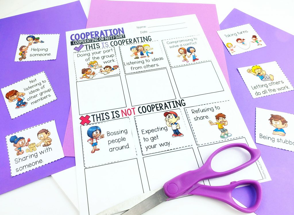Cooperation - Character Education & Social Emotional Learning - Heart ...