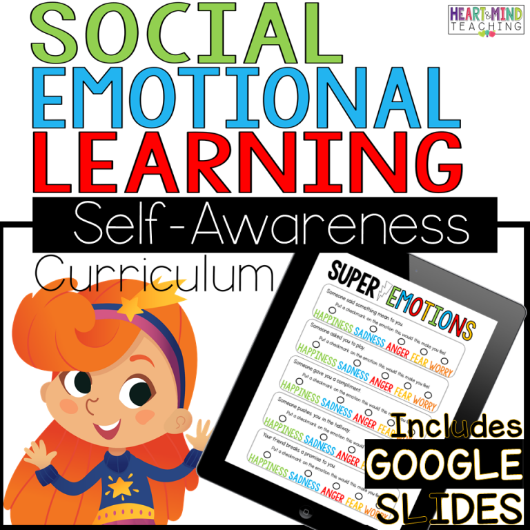 Social-emotional Learning Curriculum: Self-awareness - Heart and Mind ...