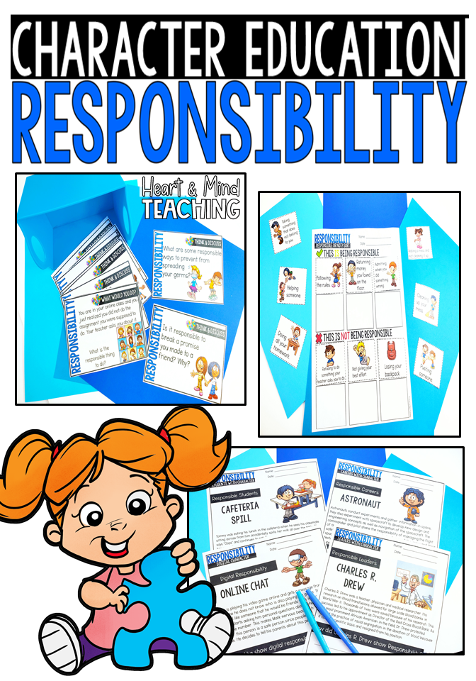 Children's Books about Responsibility - Heart and Mind Teaching