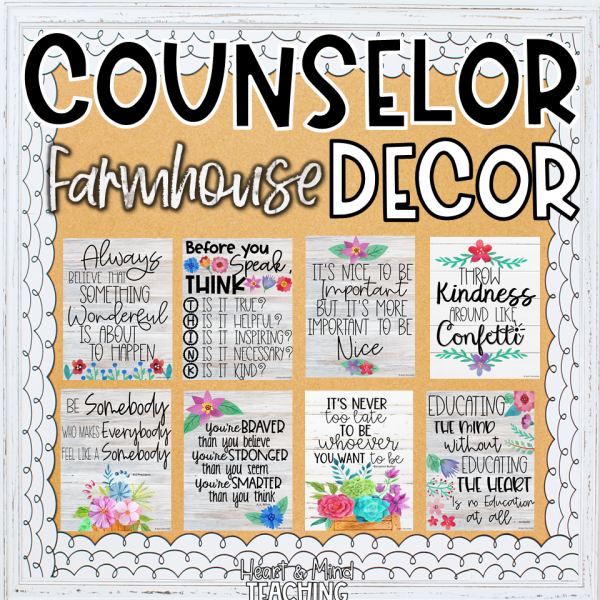 Must-haves for your School Counseling Office - Heart and Mind Teaching