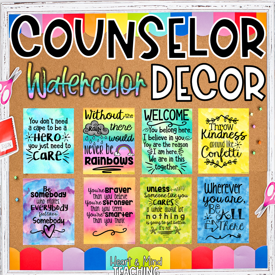 Must-haves for your School Counseling Office - Heart and Mind Teaching
