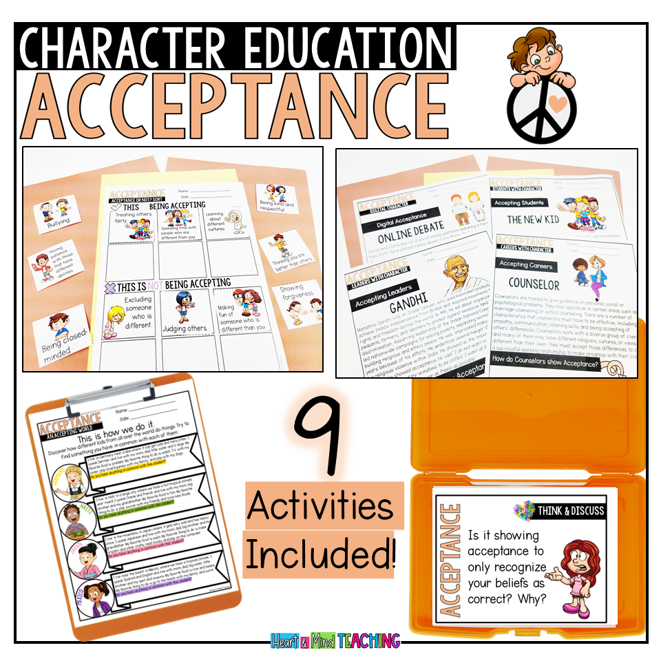 10 MUST-HAVE Children's Books about Acceptance - Heart and Mind Teaching