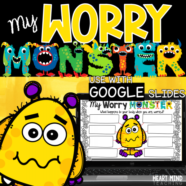 My Worry Monster activity - Heart and Mind Teaching