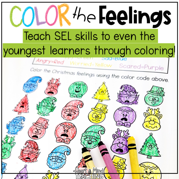 Color the Feelings: Christmas Edition - Heart and Mind Teaching