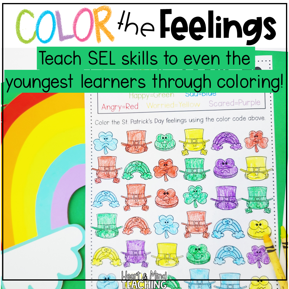 Color the Feelings: St. Patrick's Day Edition - Heart and Mind Teaching