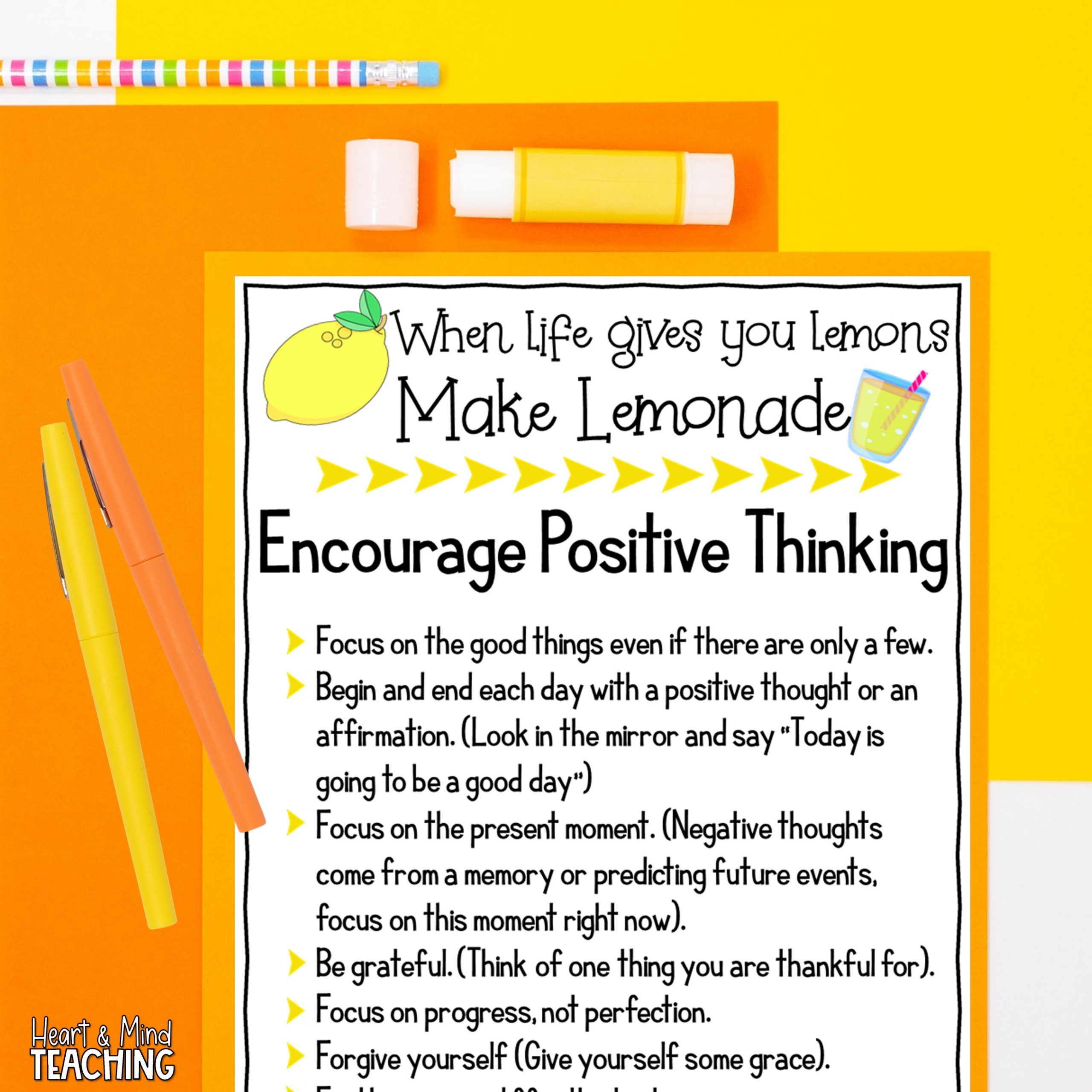 Children's Books about Positive Thinking - Heart and Mind Teaching