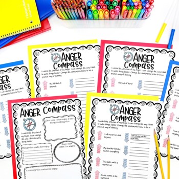 Anger Compass for Anger Management - Heart and Mind Teaching