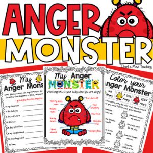 My Anger Monster activity - Heart and Mind Teaching