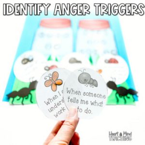 Things that BUG me activity for Anger Management - Heart and Mind Teaching