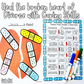 Coping with Divorce Activity - Heart and Mind Teaching