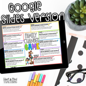 Family Changes Game for Coping with Divorce - Heart and Mind Teaching