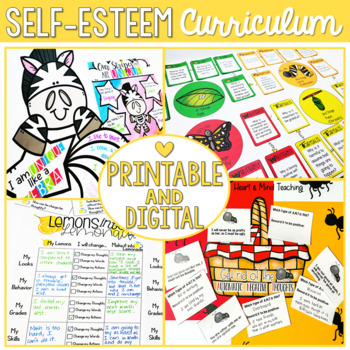 Self Esteem Small Group Counseling Curriculum - Heart and Mind Teaching