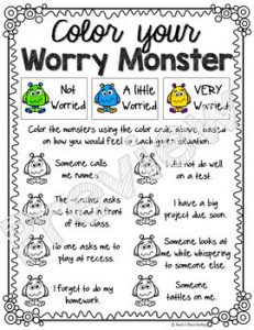 My Worry Monster - Heart and Mind Teaching