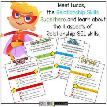 Social Emotional Learning Curriculum - Relationship Skills - Heart and ...