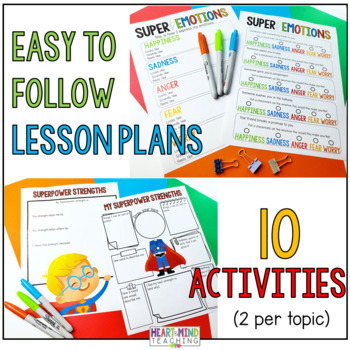 Social Emotional Learning Curriculum - Self-Awareness - Heart and Mind ...
