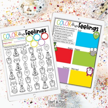 Color the Feelings: New Year's Edition - Heart and Mind Teaching