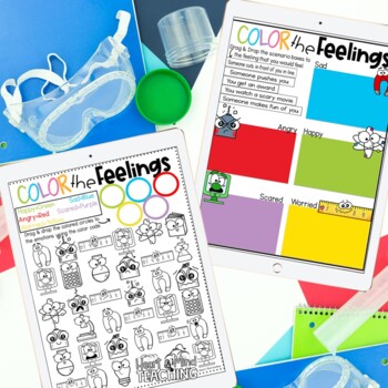 Color the Feelings: STEM Edition - Heart and Mind Teaching