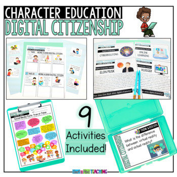 Digital Citizenship - Character Education & Social Emotional Learning ...