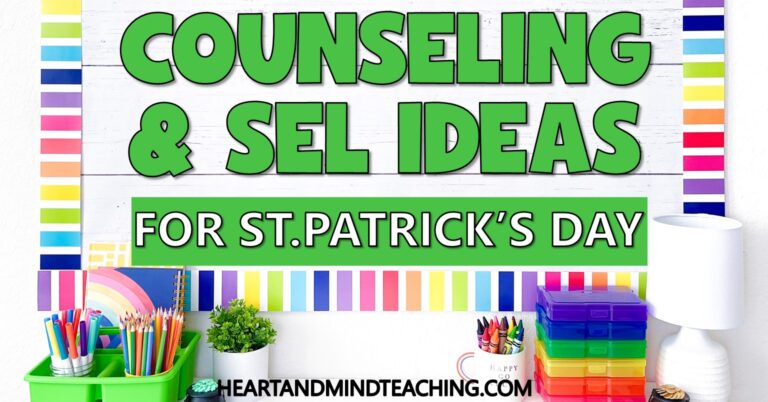 4 Counseling and SEL Ideas for St. Patrick's Day - Heart and Mind Teaching