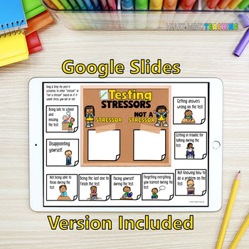 Testing Stressors - Stress Management Activity - Heart and Mind Teaching