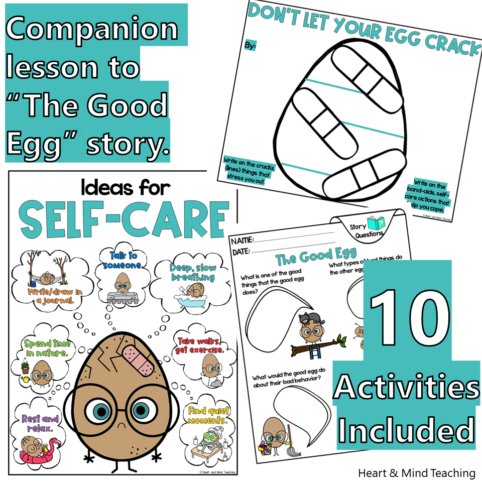 The Good Egg Companion Lesson - Self-Care - Heart and Mind Teaching