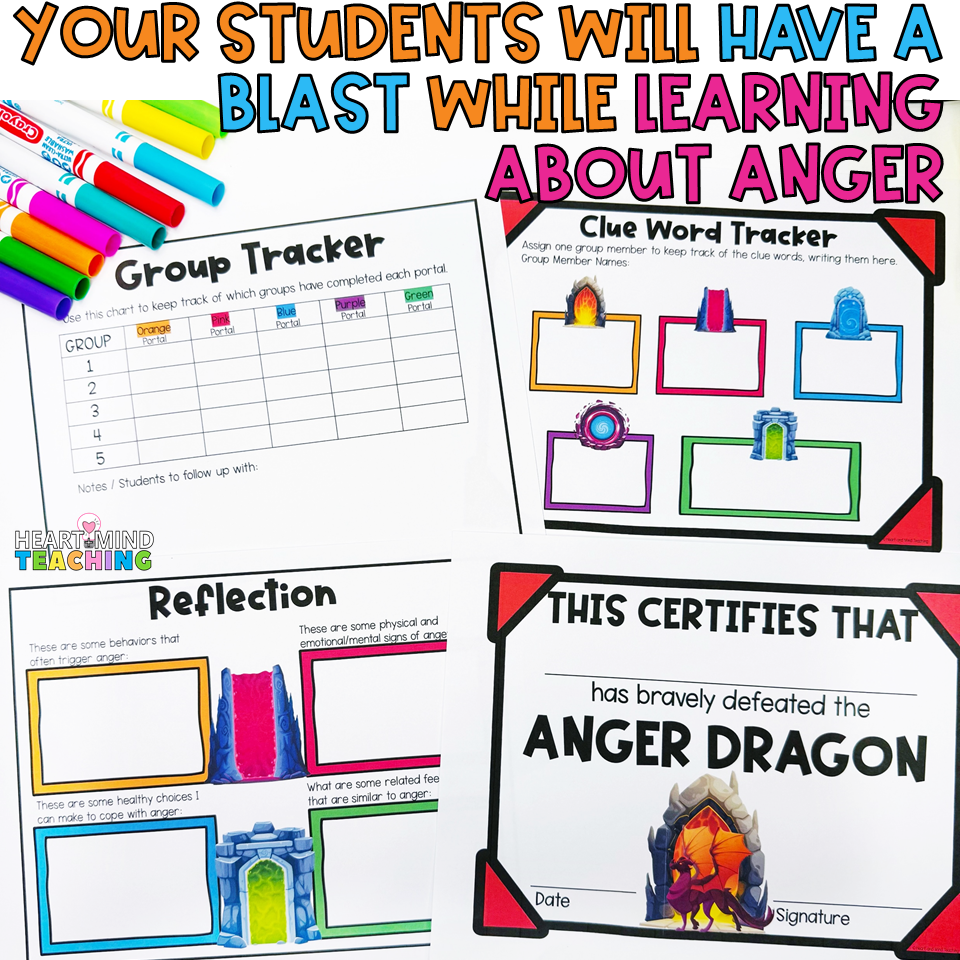 Anger Escape Room - Heart and Mind Teaching