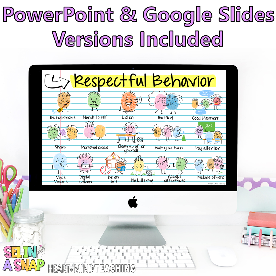 SEL in a Snap: Respectful Behavior - Heart and Mind Teaching