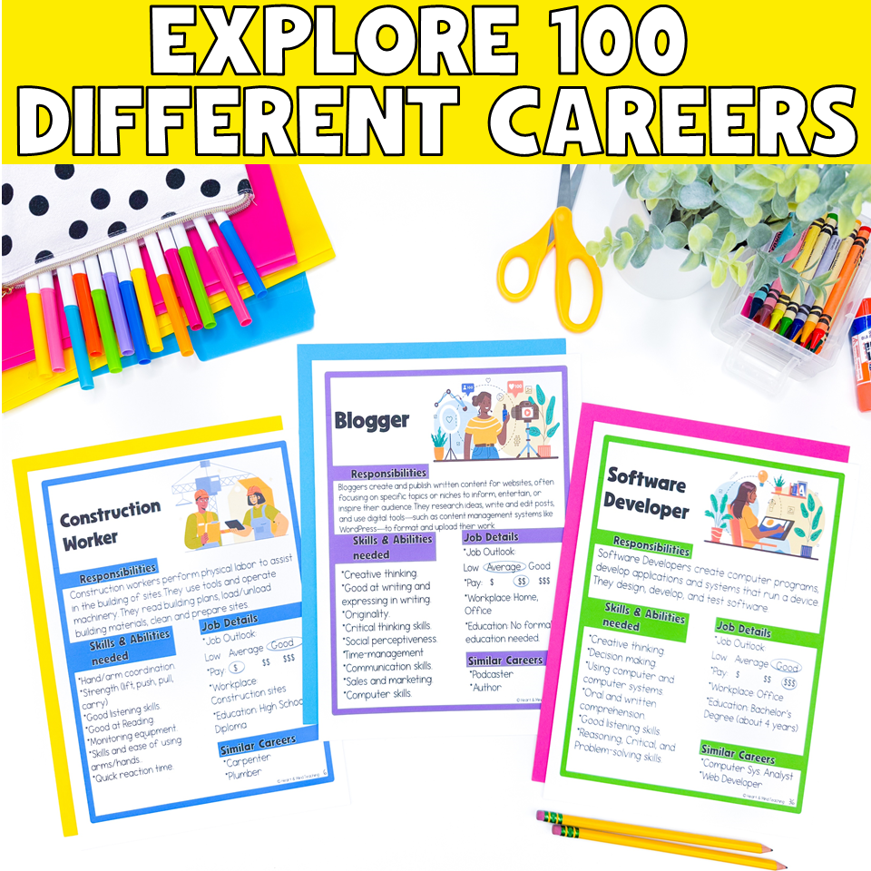 Career Interest Handbook - Heart and Mind Teaching