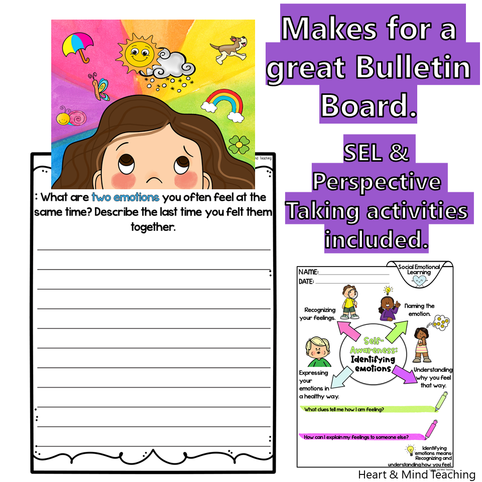 I'm Happy-Sad Today Book Companion Lesson - Emotions - Heart and Mind ...