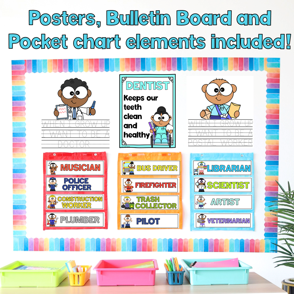 Community Helpers - Pre-k and Kindergarten - Heart and Mind Teaching