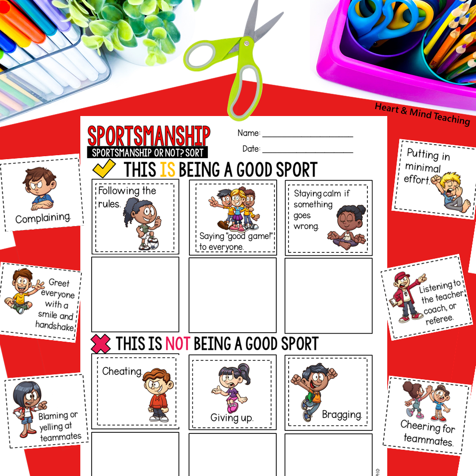 Sportsmanship - Character Education & Social Emotional Learning - Heart ...