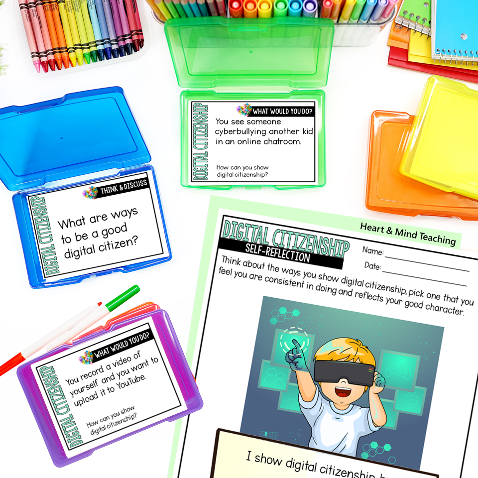 Digital Citizenship - Middle School Character Education - Heart and ...