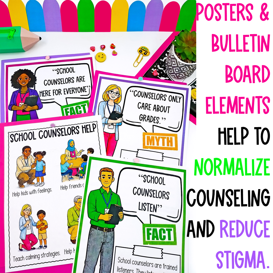 School Counseling Myth or Fact - Meet the School Counselor Lesson ...